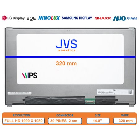 NV140FHM-N47 Matte 14.0 inch Screen [New]