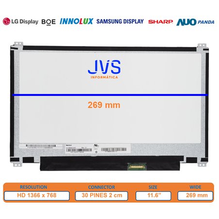 Screen B116XTN02.2 HW3A Brightness 11.6 inches [New]