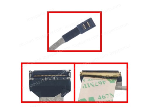 LED eDP 40-Pin K1N-3040125-H39 Screen Cable for MSI