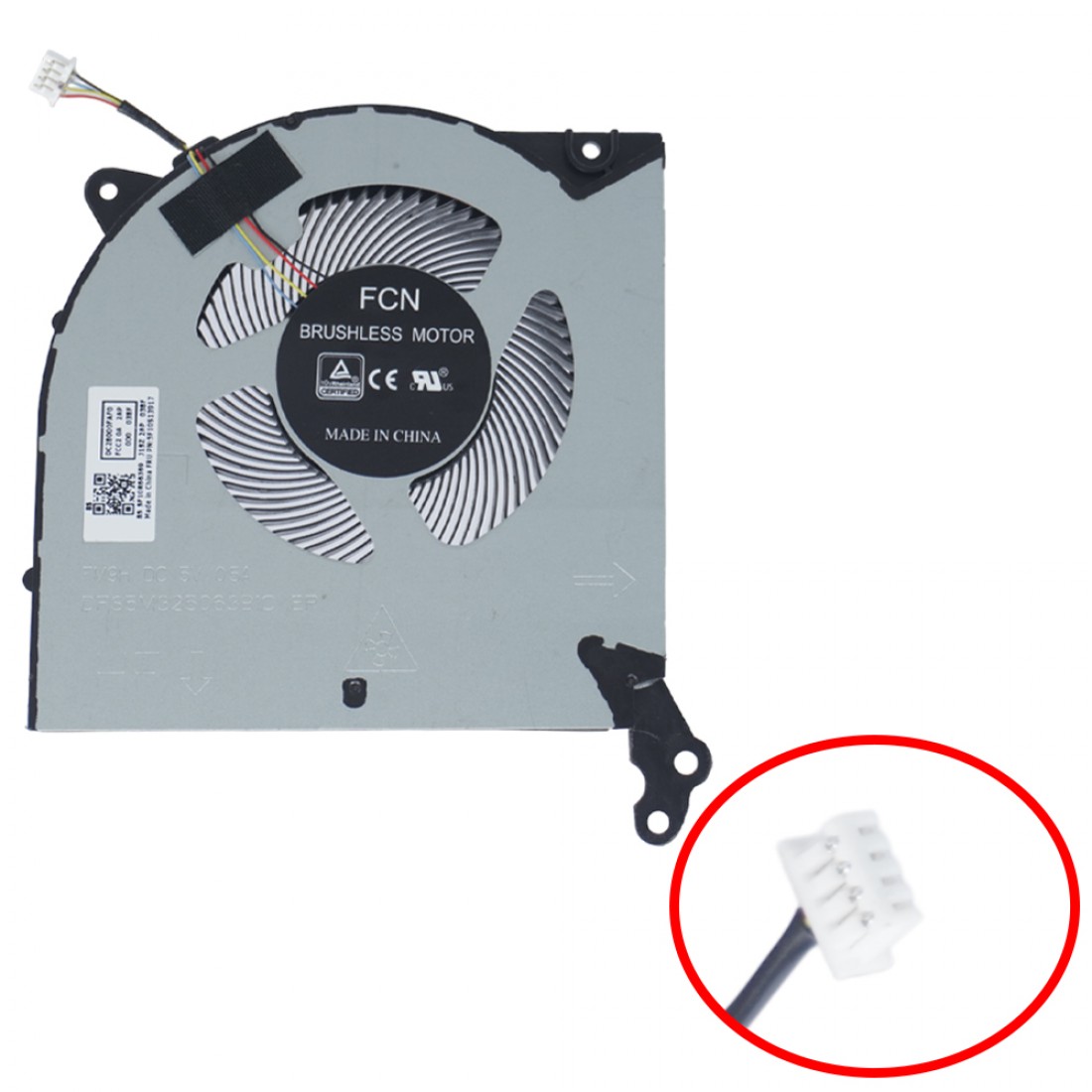 DC28000FAF0 - CPU Fan for Lenovo Legion 5 Y7000P | JVS Informática