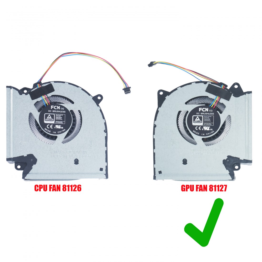 DFSCK22D058830 - Ventilador GPU para Asus ROG Strix G513 | JVS