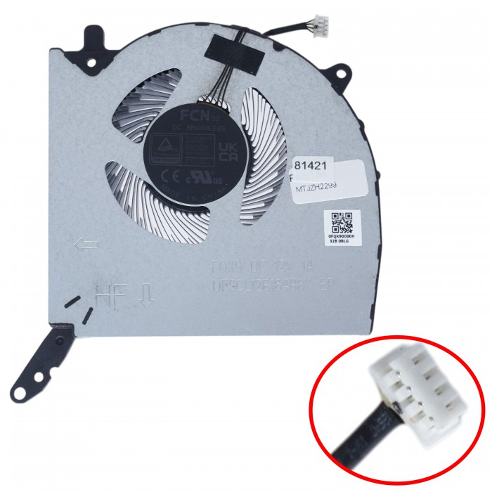 DFSCL12E16486Y - Ventilador GPU para Lenovo Legion Pro 5 | JVS