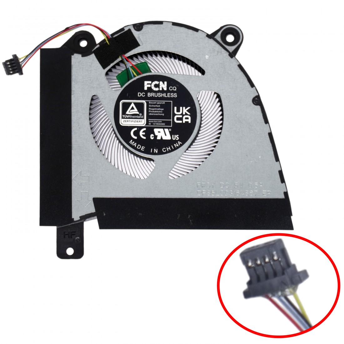 13NR09U0AP1001 - Ventilador CPU para Asus ROG G14 GA402 | JVS