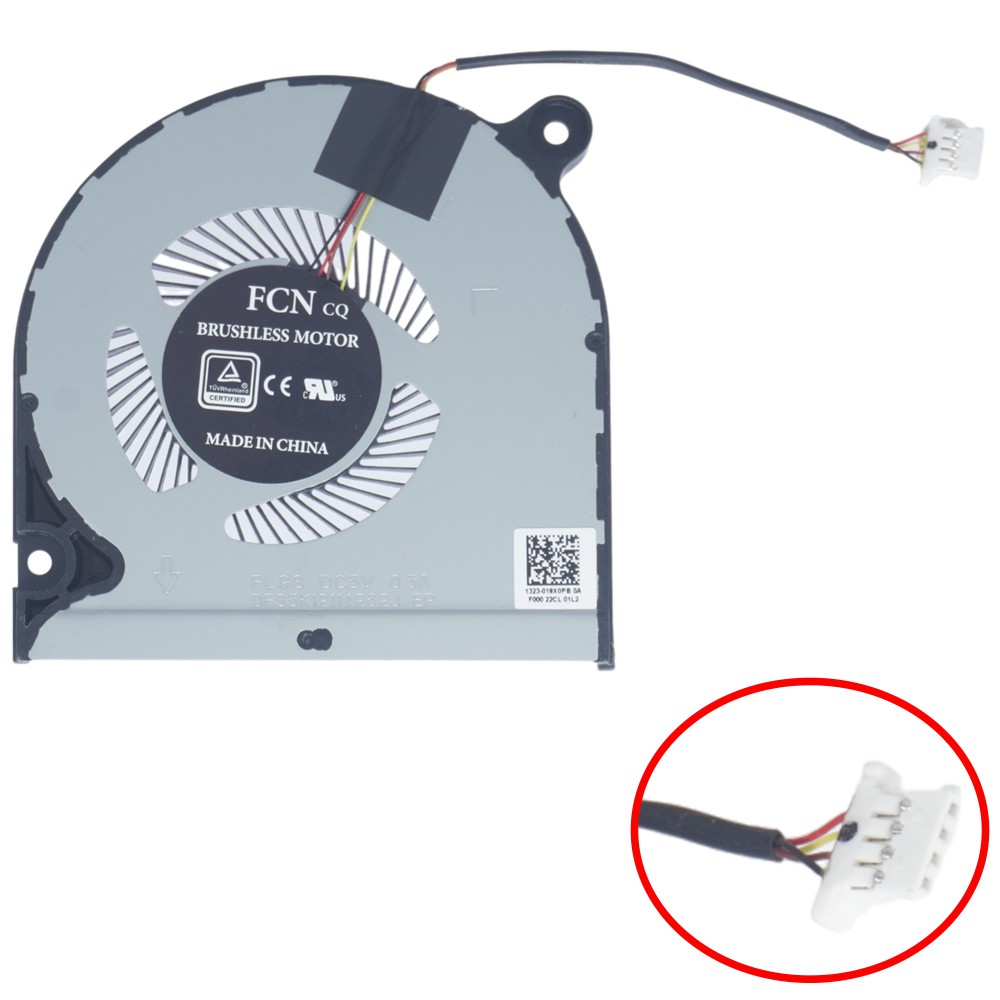 DFS5K12114262J - Ventilador CPU para Acer Spin 3 SP314-53 | JVS