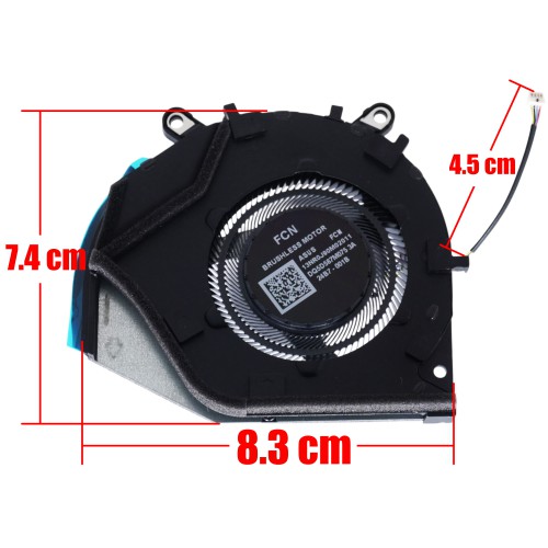 DFS5L22H15B854 - Ventilador GPU Asus ROG Zephyrus G16 2024 | JVS